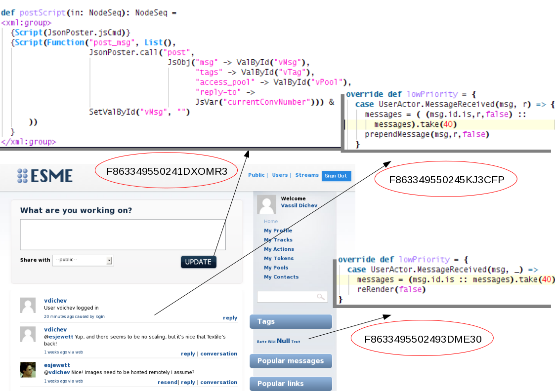Apache ESME- Using Scala and Lift for social messaging
